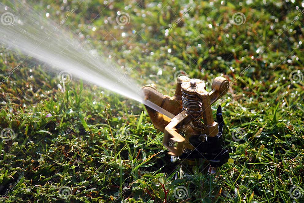 Splinker stock photo. Image of summer, liquid, iirigation - 19756718