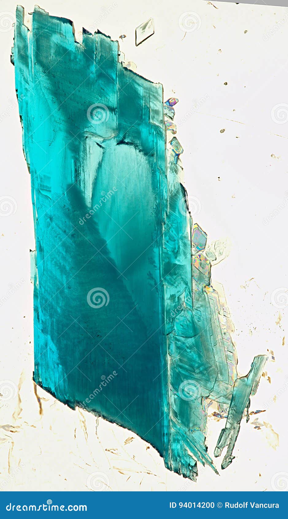 Splinter of copper sulfate stock photo. Image of macro - 94014200