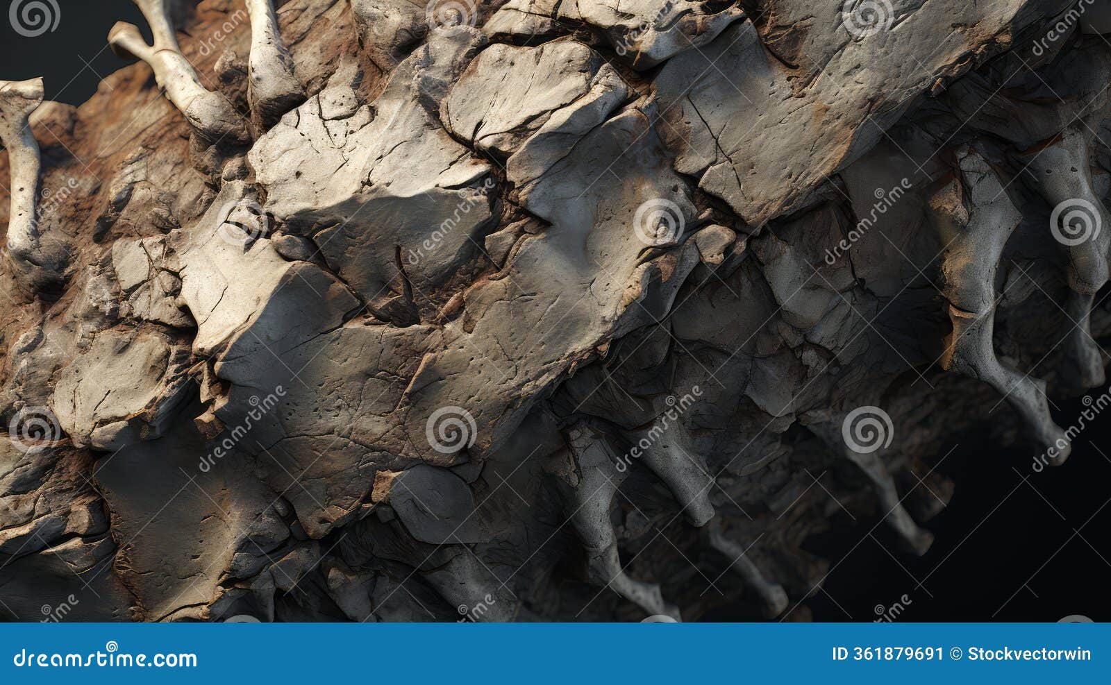 Rough Bones Texture Stock Illustration | CartoonDealer.com #327518206