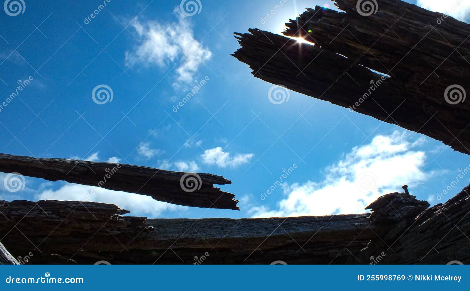 Splinters in the sky stock image. Image of splinters - 255998769