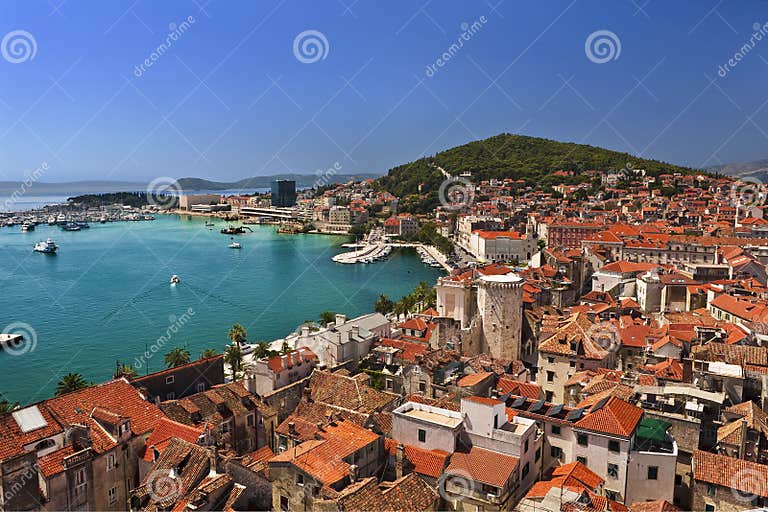 Split stock image. Image of scene, unesco, croatia, built - 22822573