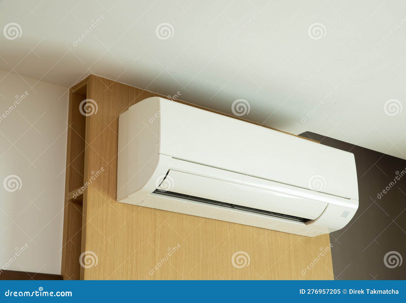 Split air conditioner stock image. Image of modern, conditioning ...