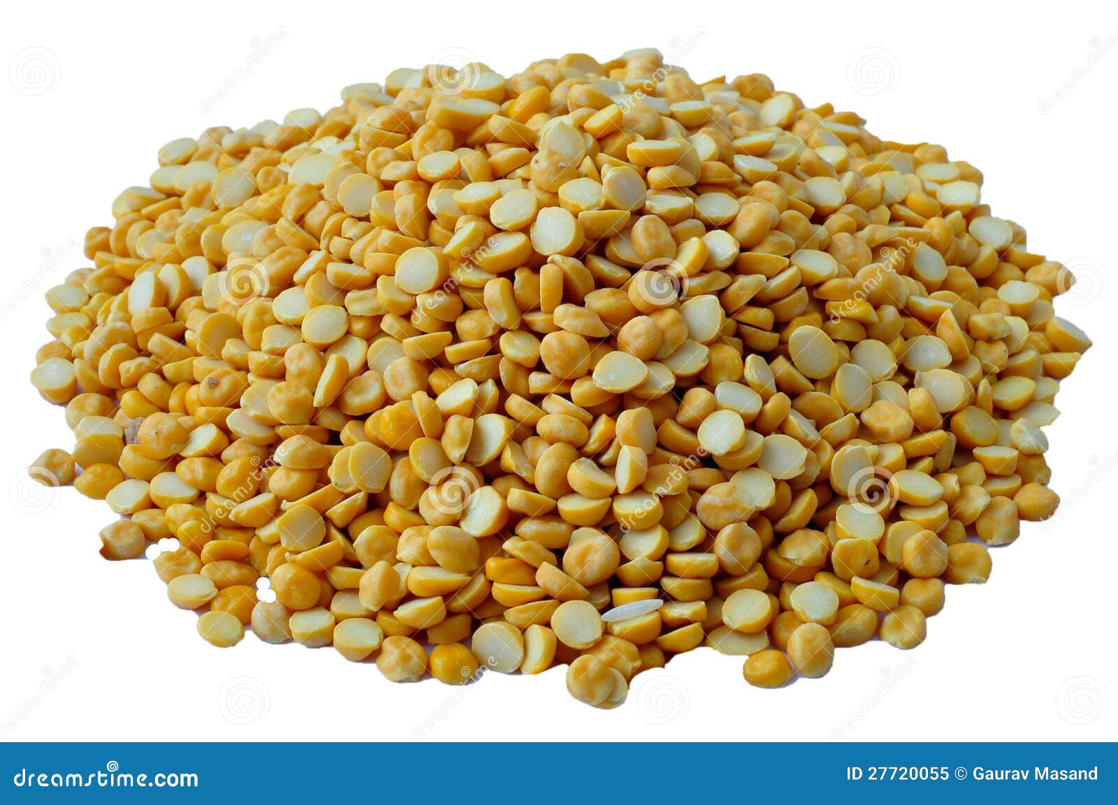 Split Chana bean stock image. Image of grain, chana, chick - 27720055