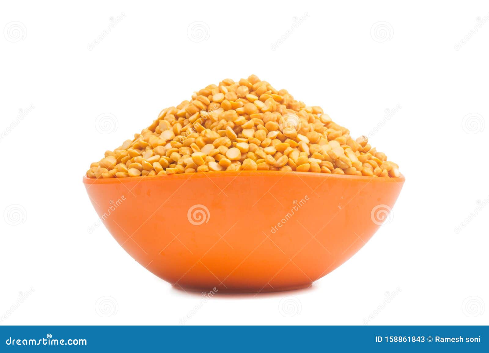 SPLIT CHICKPEAS stock image. Image of agriculture, edible - 158861843