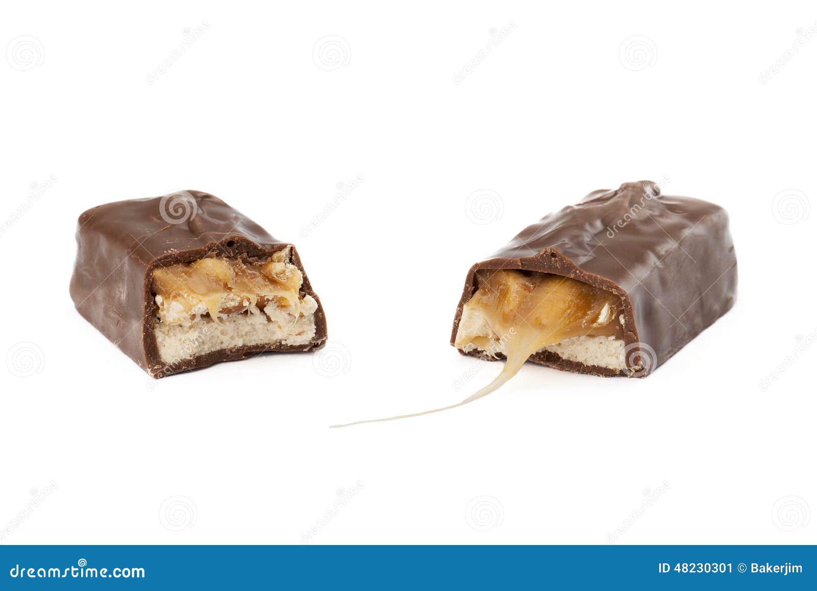 Split chocolate bar stock image. Image of treat, split - 48230301