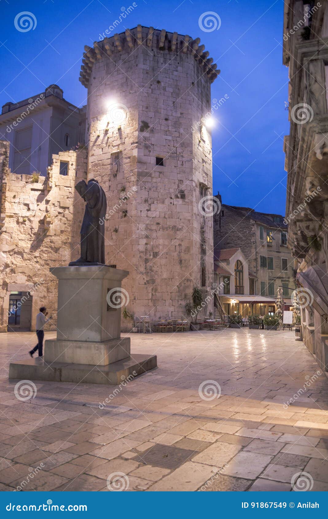 Split city, Croatia editorial stock image. Image of colorful - 91867549