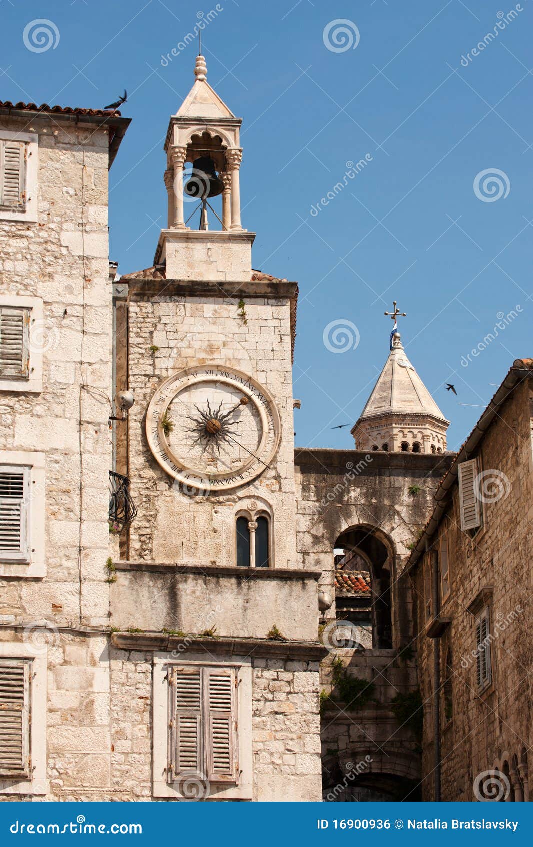 Split cityscape stock photo. Image of dalmatia, coast - 16900936