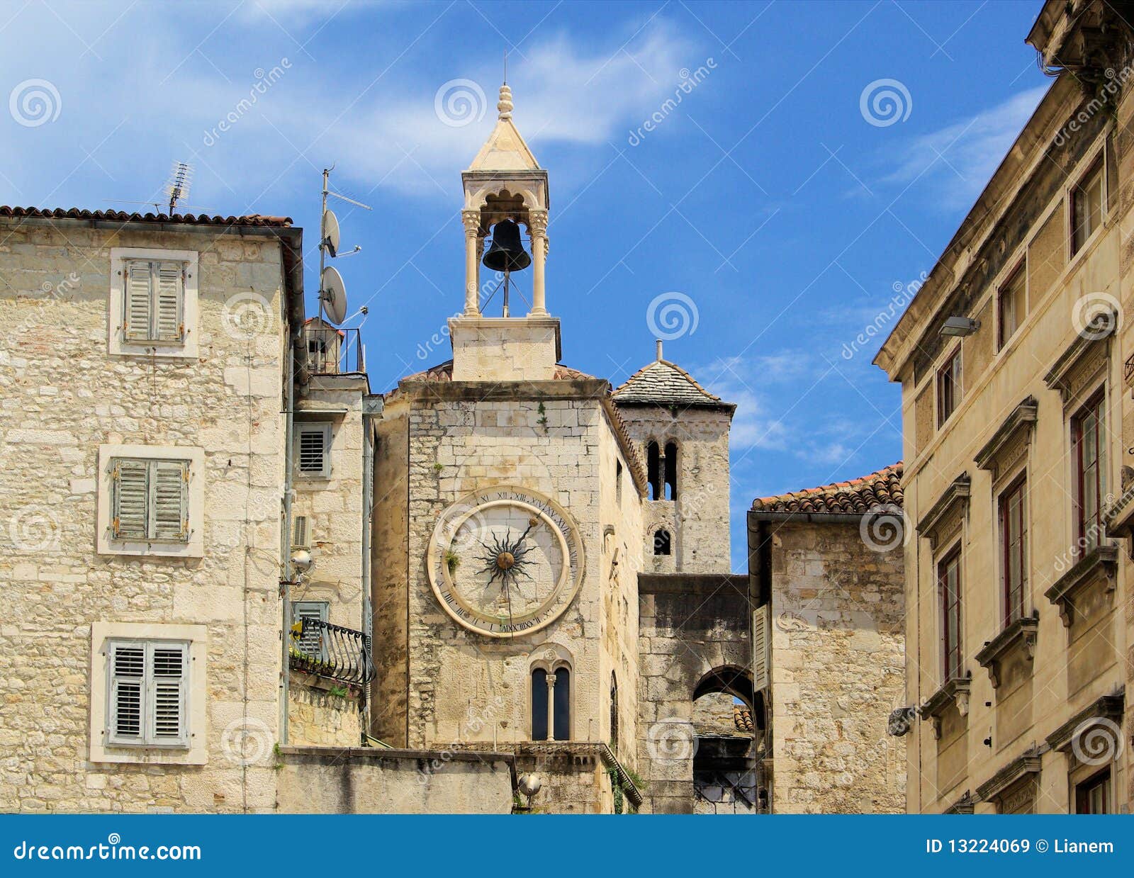 Split clock stock image. Image of south, traditional - 13224069