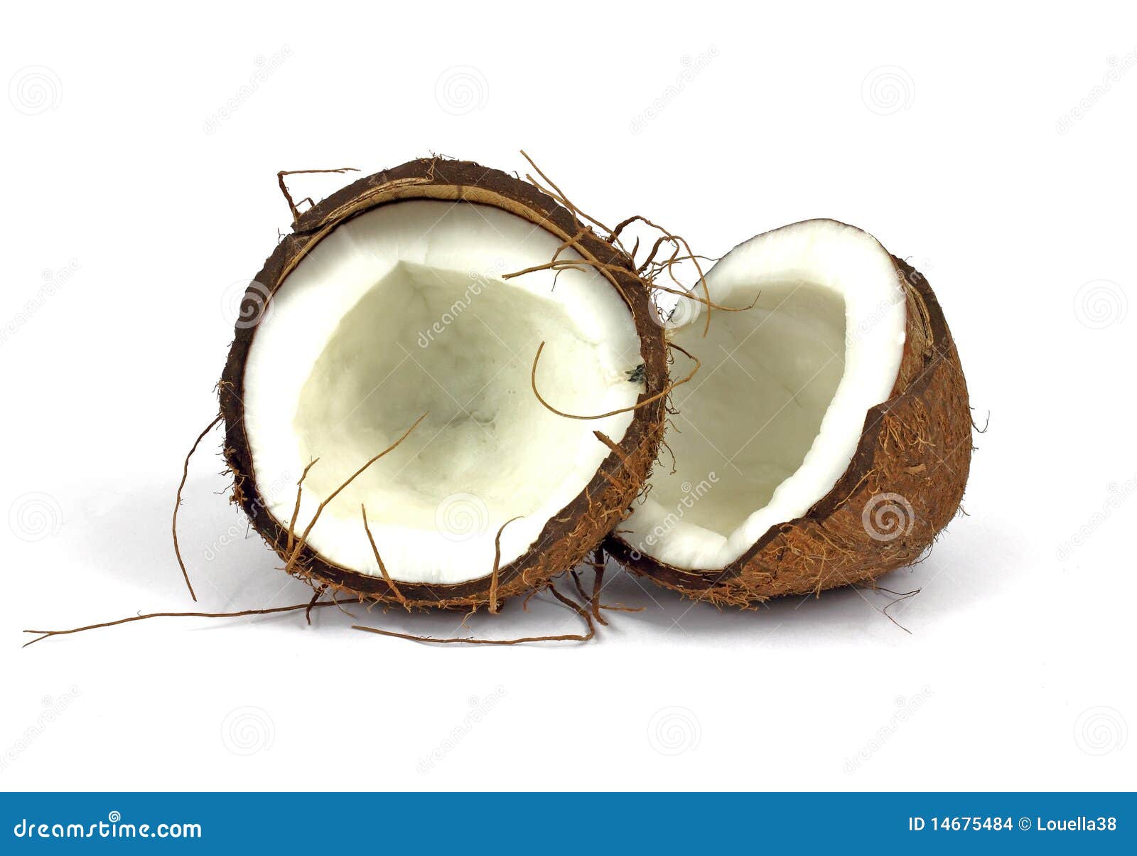 How To Split A Coconut? Stock Image | CartoonDealer.com #73659925