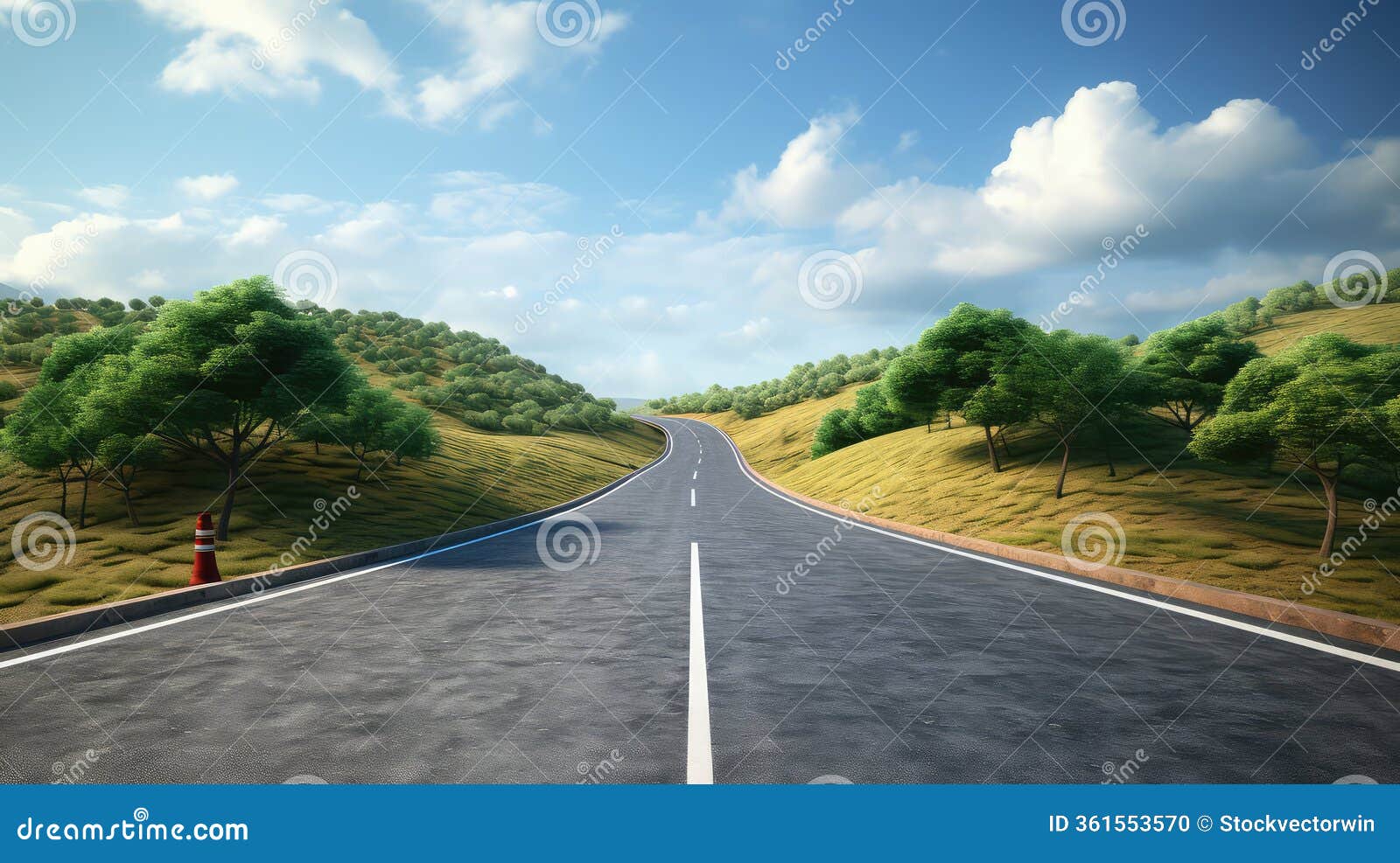 Split confusing road stock illustration. Illustration of crosss - 361553570