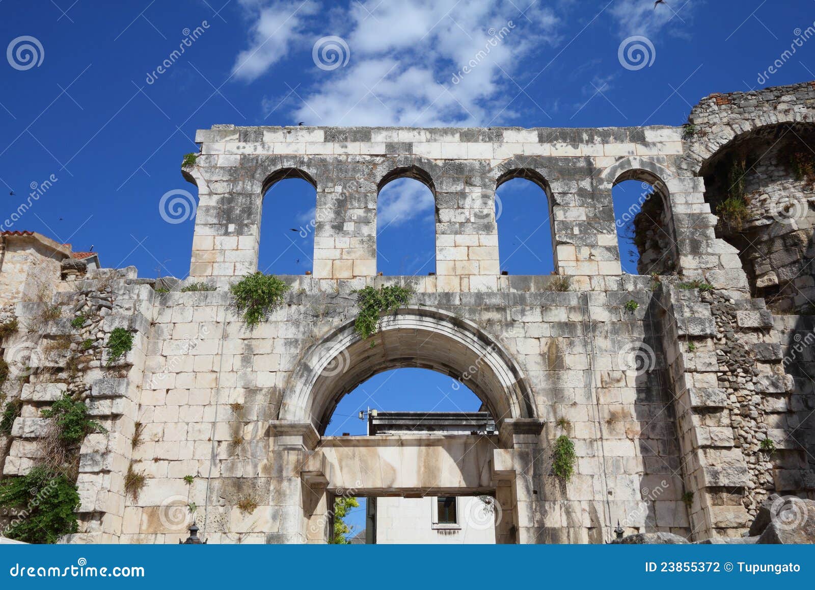 Split, Croatia stock photo. Image of architecture, site - 23855372