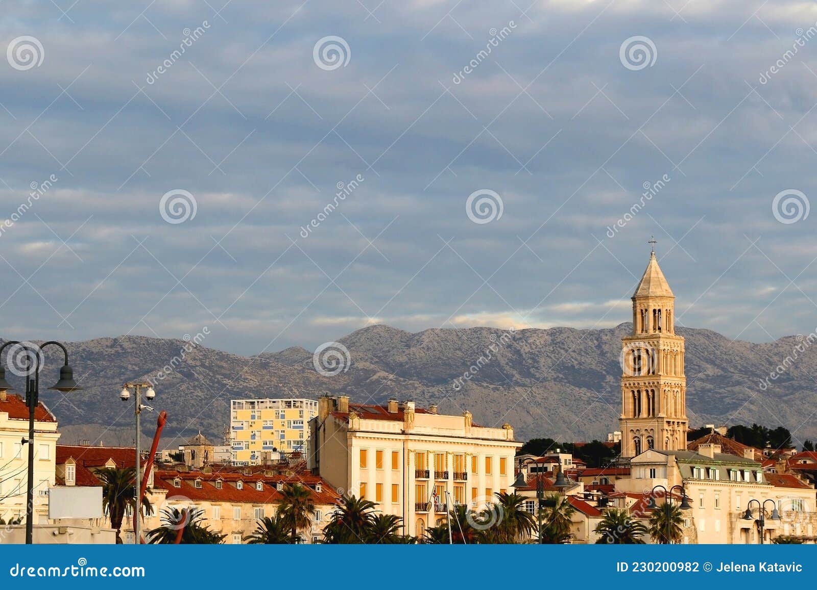 Split, Croatia stock photo. Image of fall, cityscape - 230200982