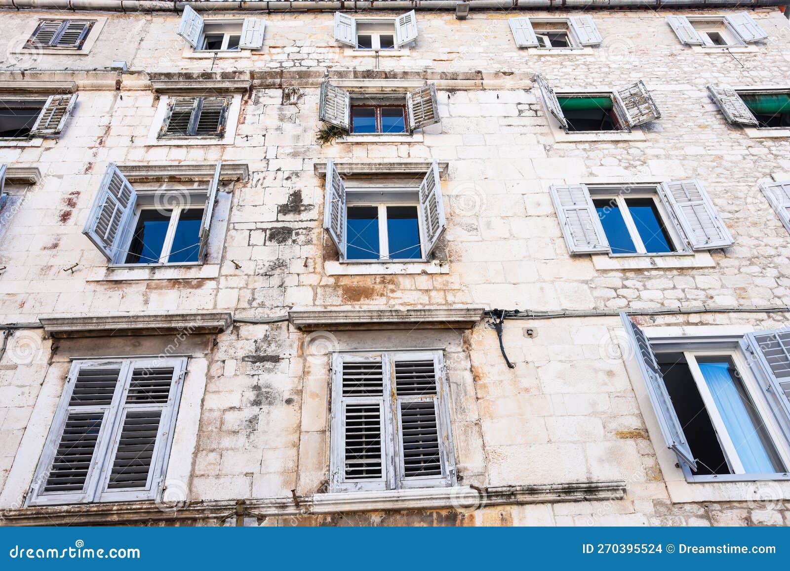 Split, Croatia. Elements of the Ancient Architecture of the City. Stock ...