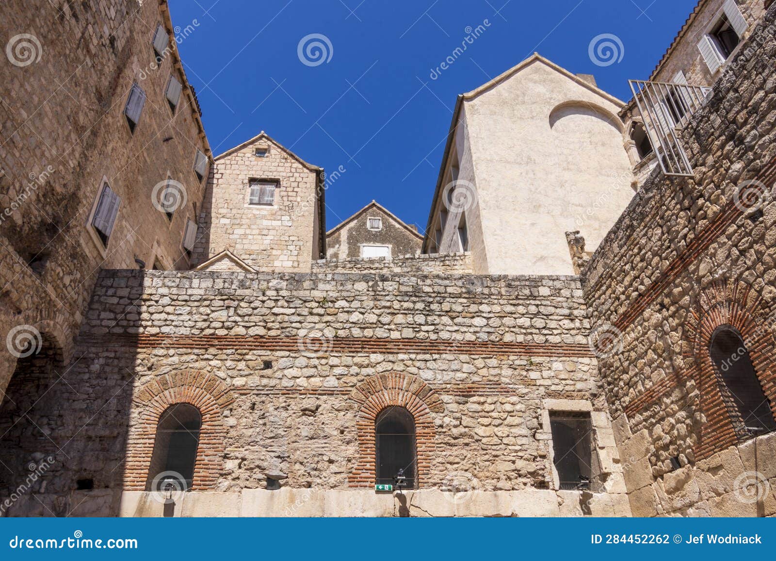 Historical Underground of Split in Croatia. Editorial Photography ...