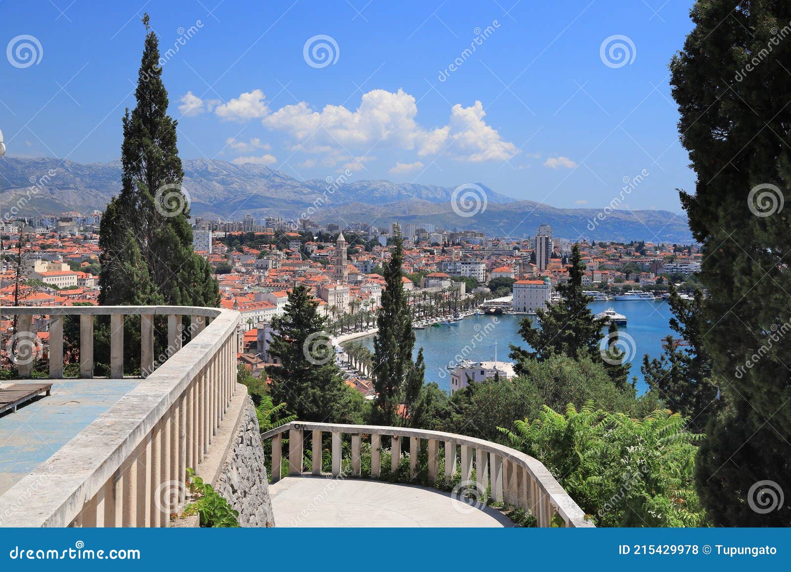 Split Croatia - Landmarks of Croatia Stock Photo - Image of seaside ...