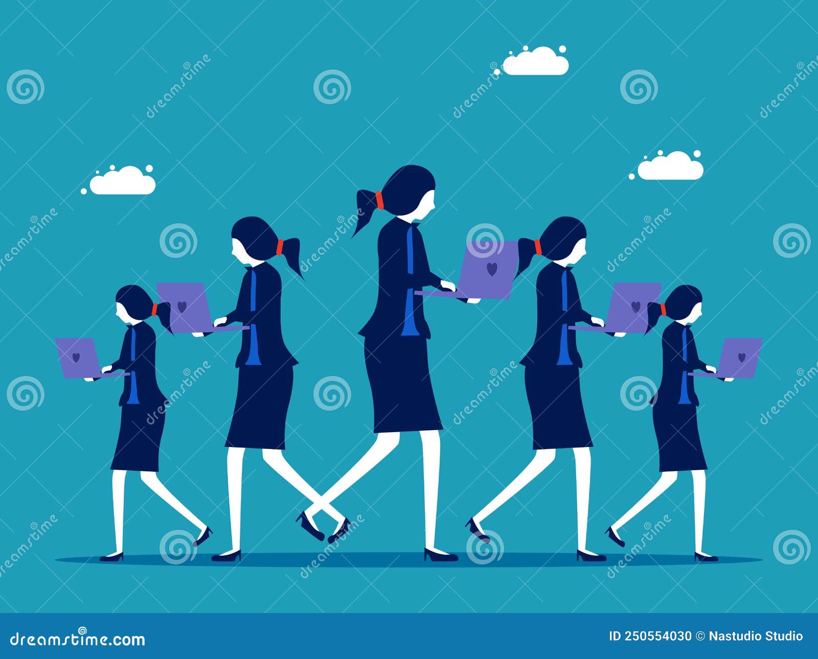 Multiple Tasks Businessman Vector. Many Hands. Efficiency And ...