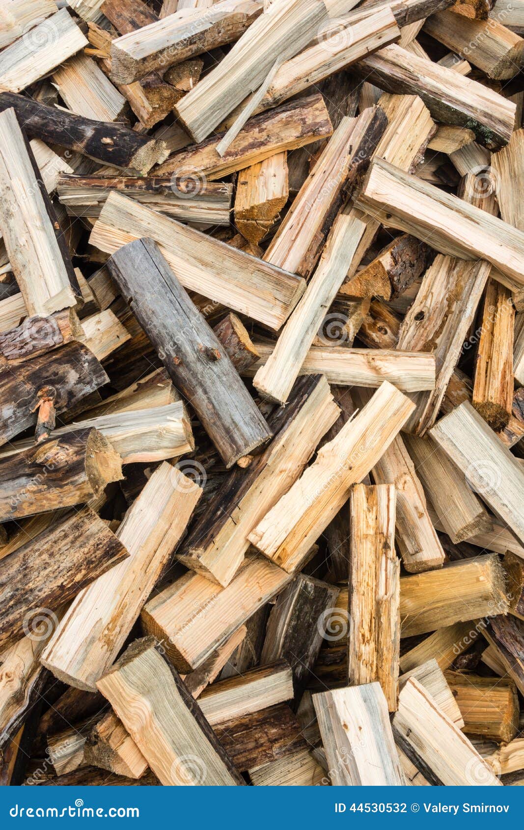 Split firewood. stock photo. Image of texture, wood, brown - 44530532