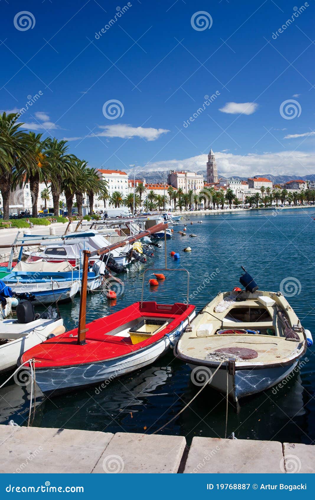 Split Harbor stock image. Image of exterior, port, dock - 19768887