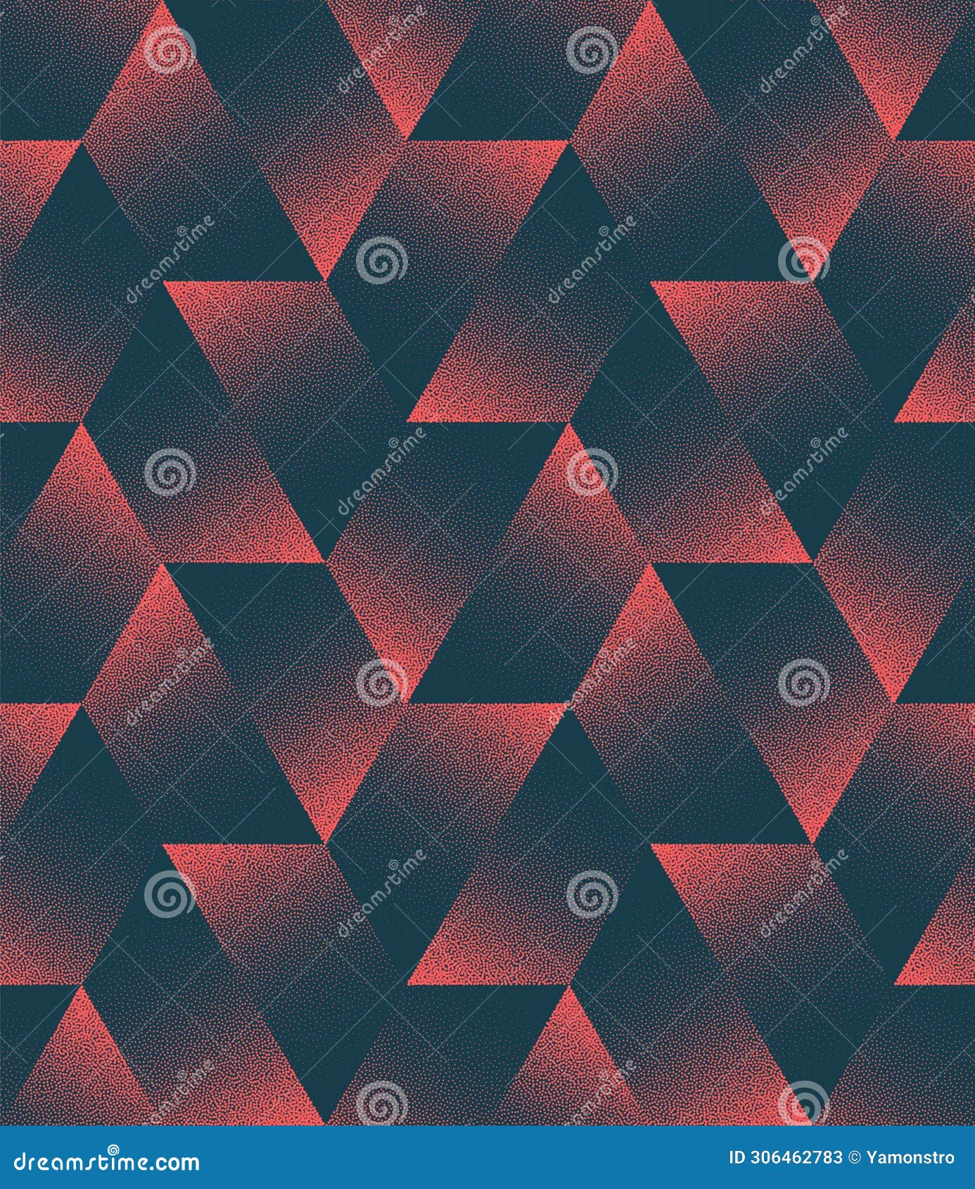 Split Hexagons Motley Catchy Stipple Seamless Pattern Vector Abstract ...