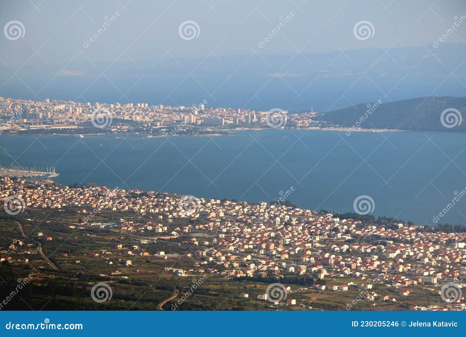Split and Kastela stock photo. Image of destination - 230205246