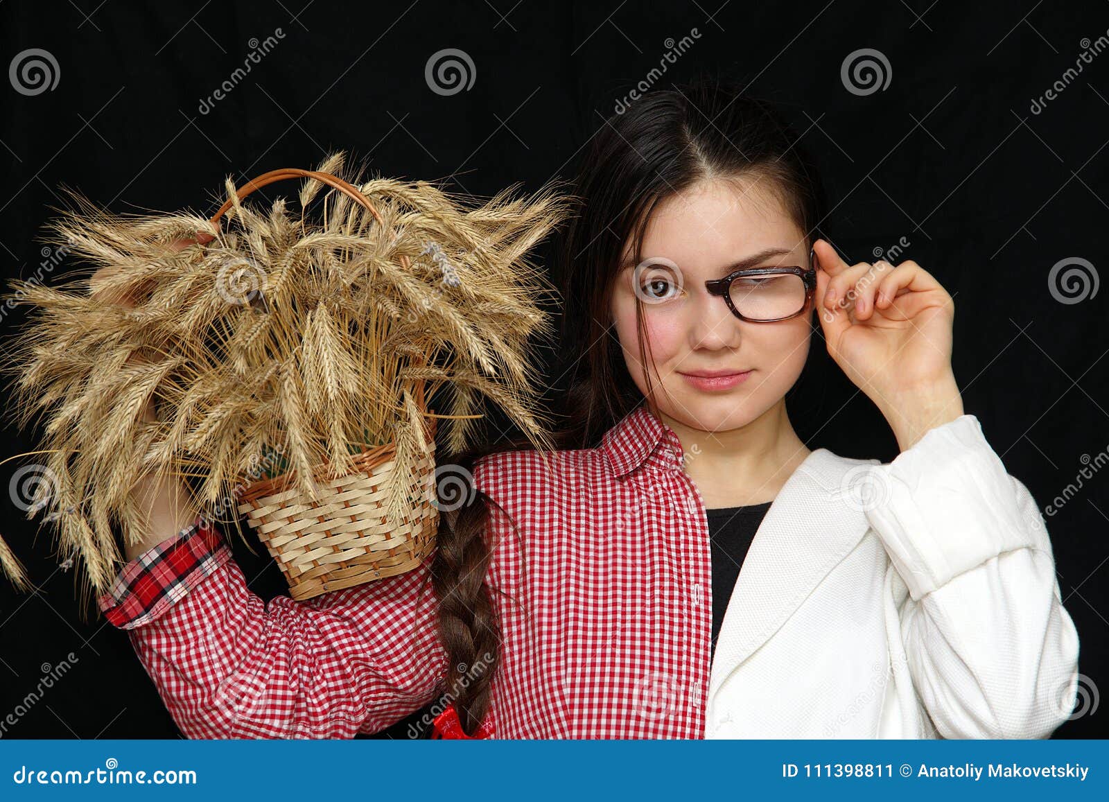 Split personality stock image. Image of conceptual, color - 111398811