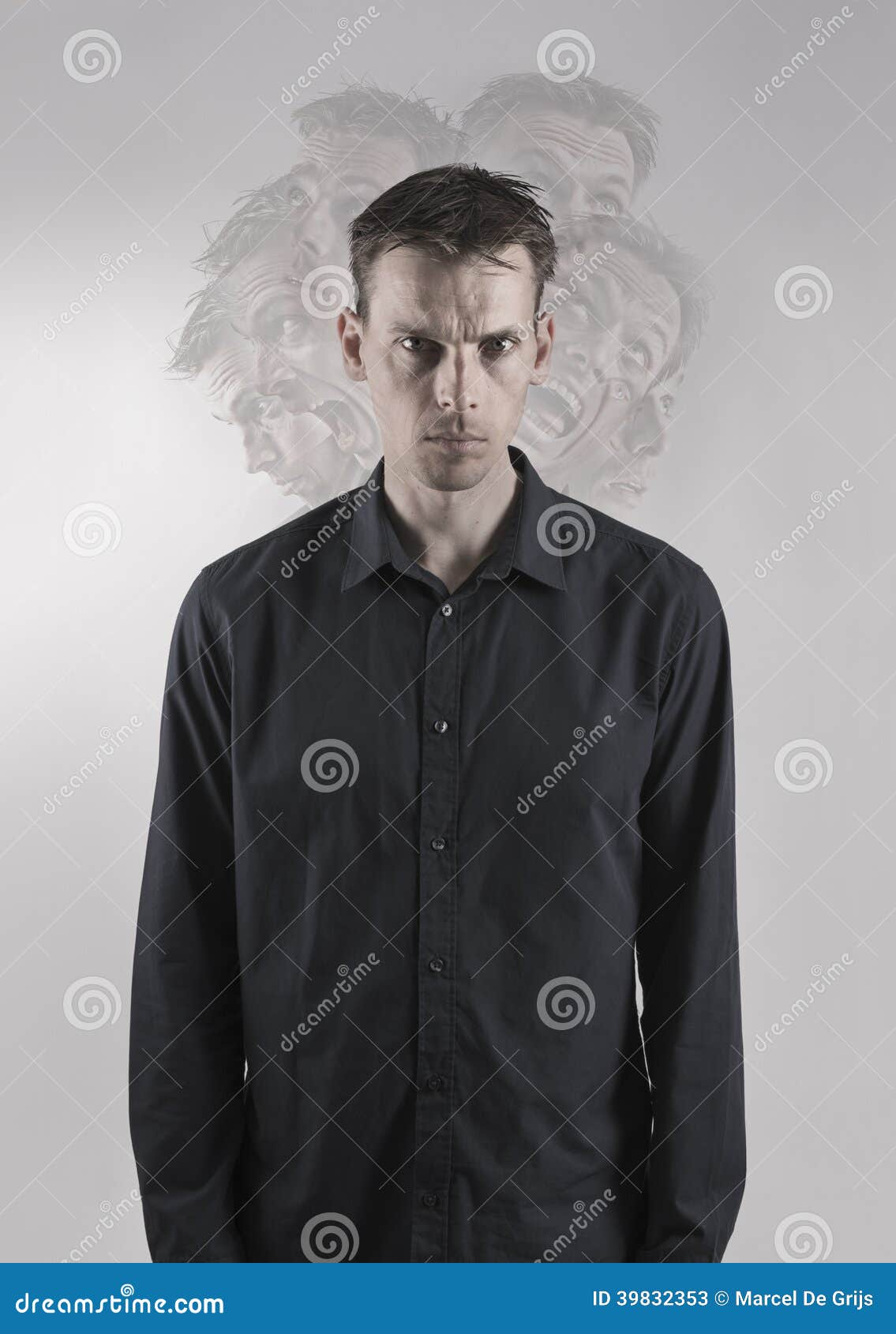 Split Personality - In Two Minds Concept Royalty-Free Stock Image ...