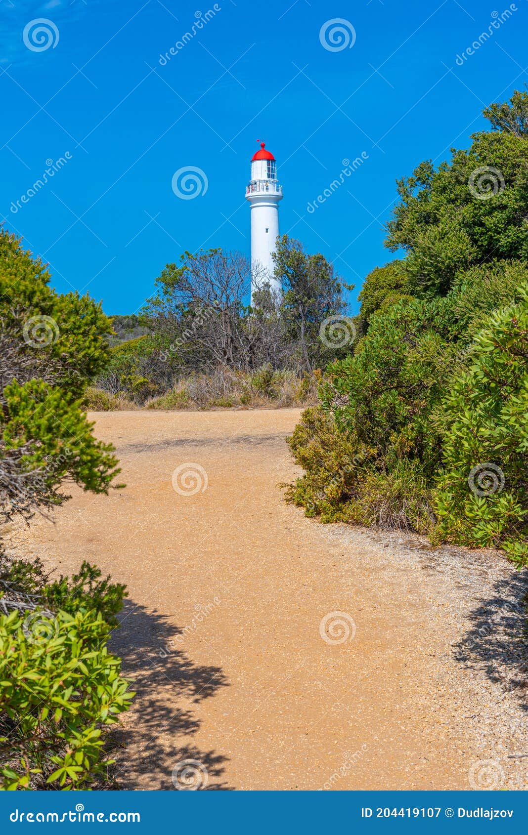Split Point Lighthouse in Australia Stock Image - Image of ocean ...