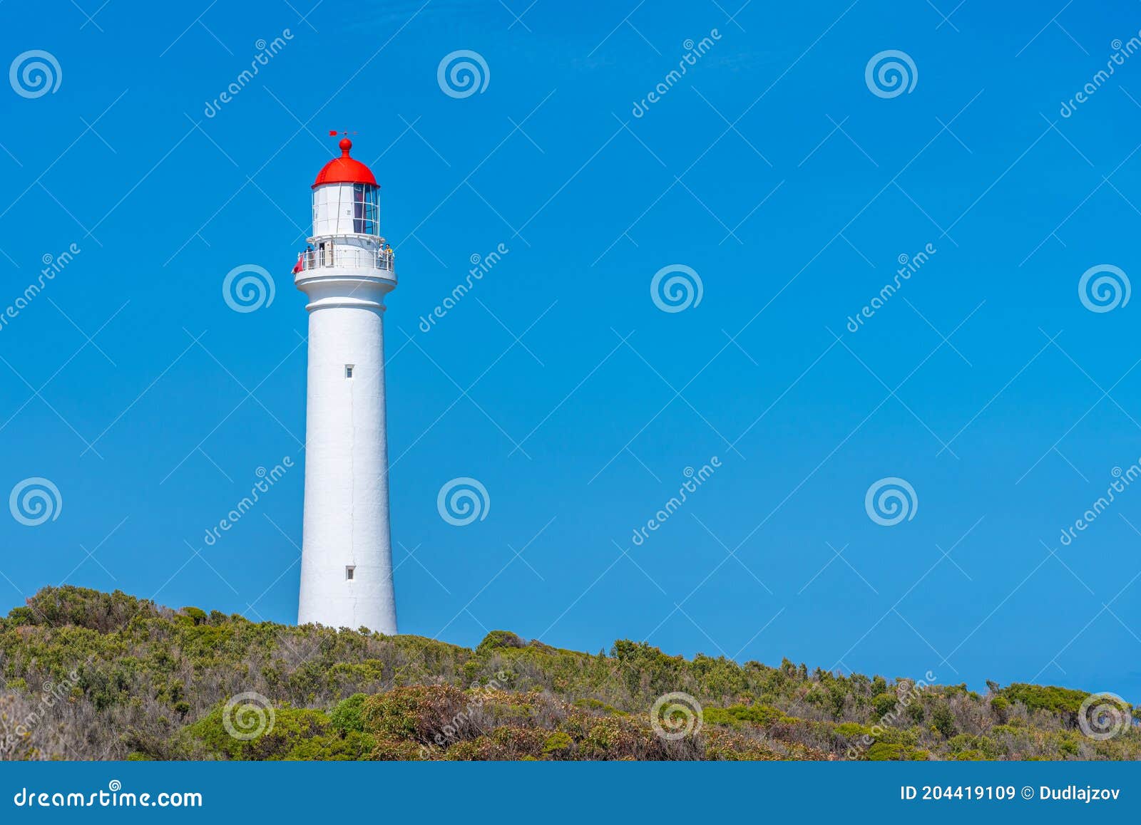 Split Point Lighthouse in Australia Stock Image - Image of light ...
