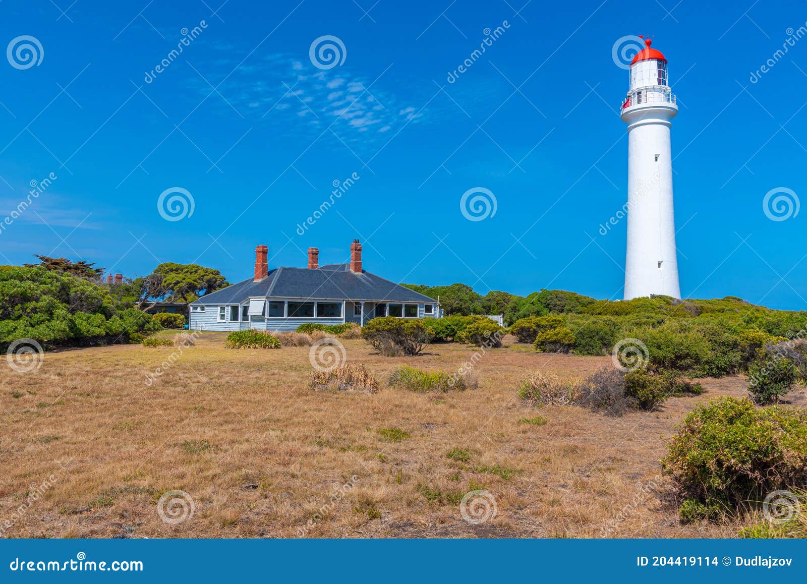 Split Point Lighthouse in Australia Stock Photo - Image of melbourne ...