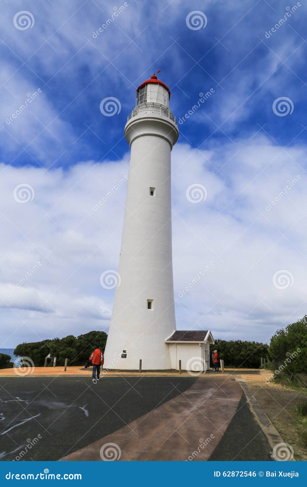 Split Point Lighthouse in Australia Stock Photo - Image of point, sceni ...