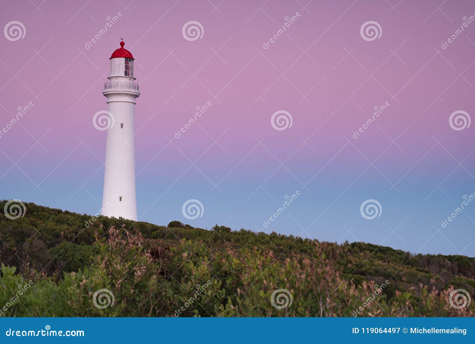 Split Point Lighthouse on the Great Ocean Road in Australia Stock Image ...