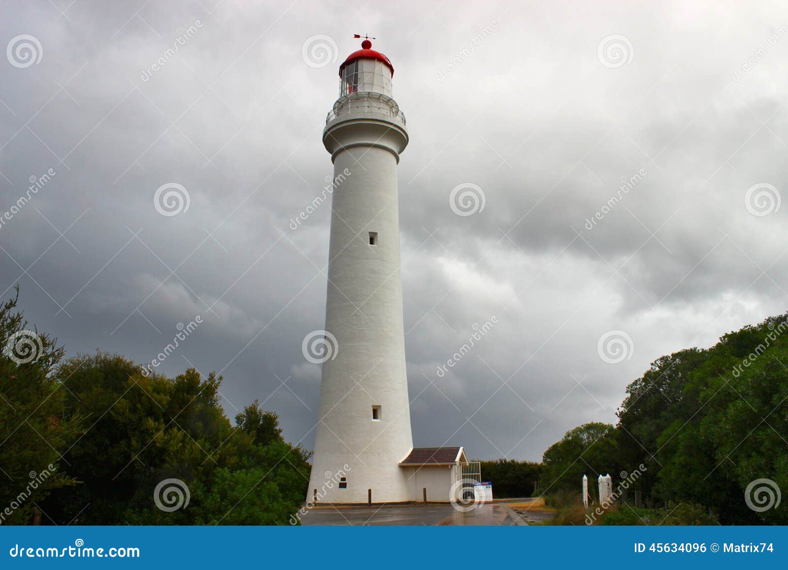 Split Point Lighthouse on Great Ocean Road Stock Photo - Image of ...