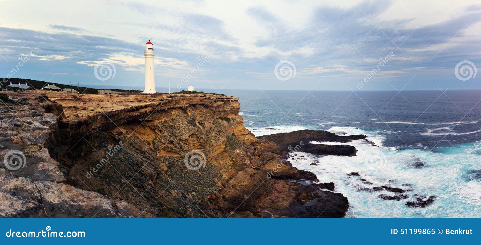 Split Point Lighthouse stock image. Image of victoria - 51199865