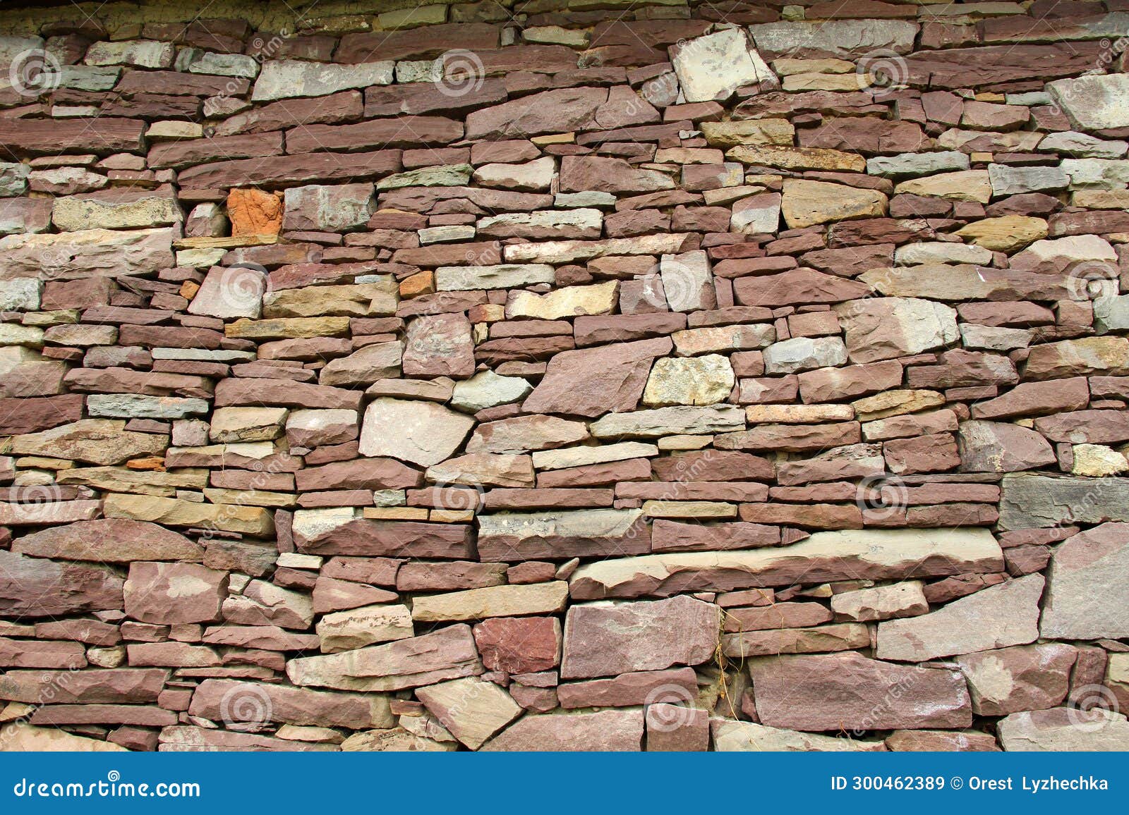 Split Red Natural Stone is Used in Construction Stock Image - Image of ...