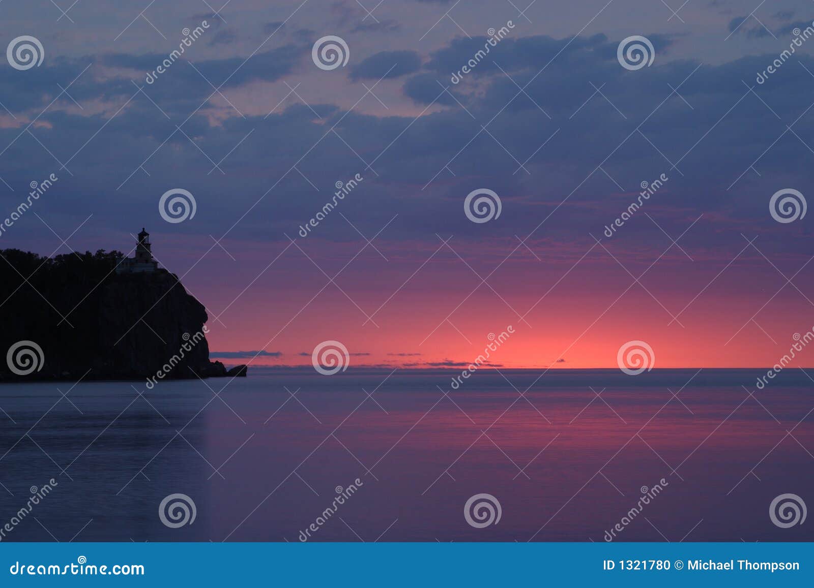 Split Rock Lighthouse stock photo. Image of rock, historic - 1321780