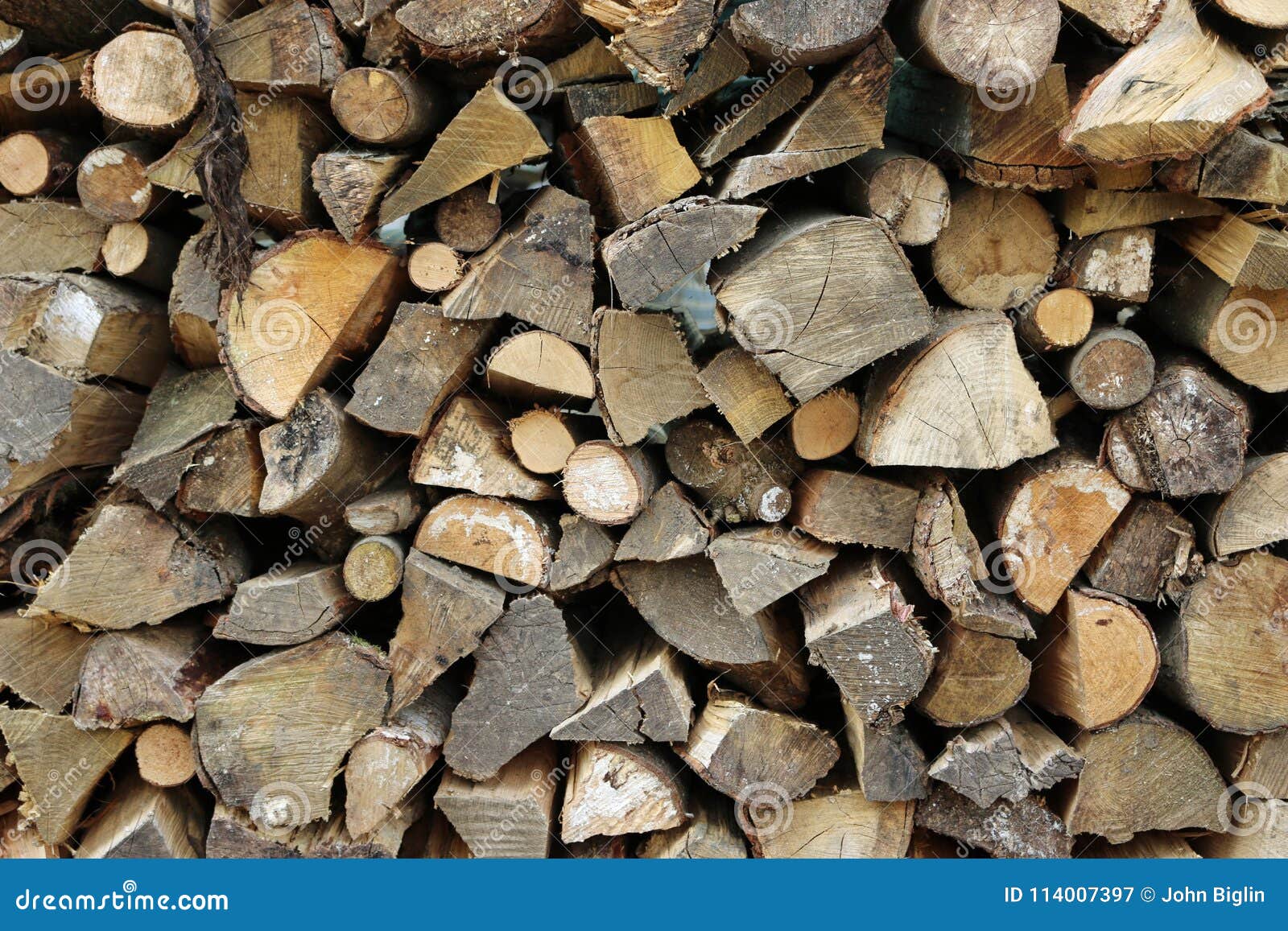 Firewood log stack stock image. Image of colour, drying - 114007397