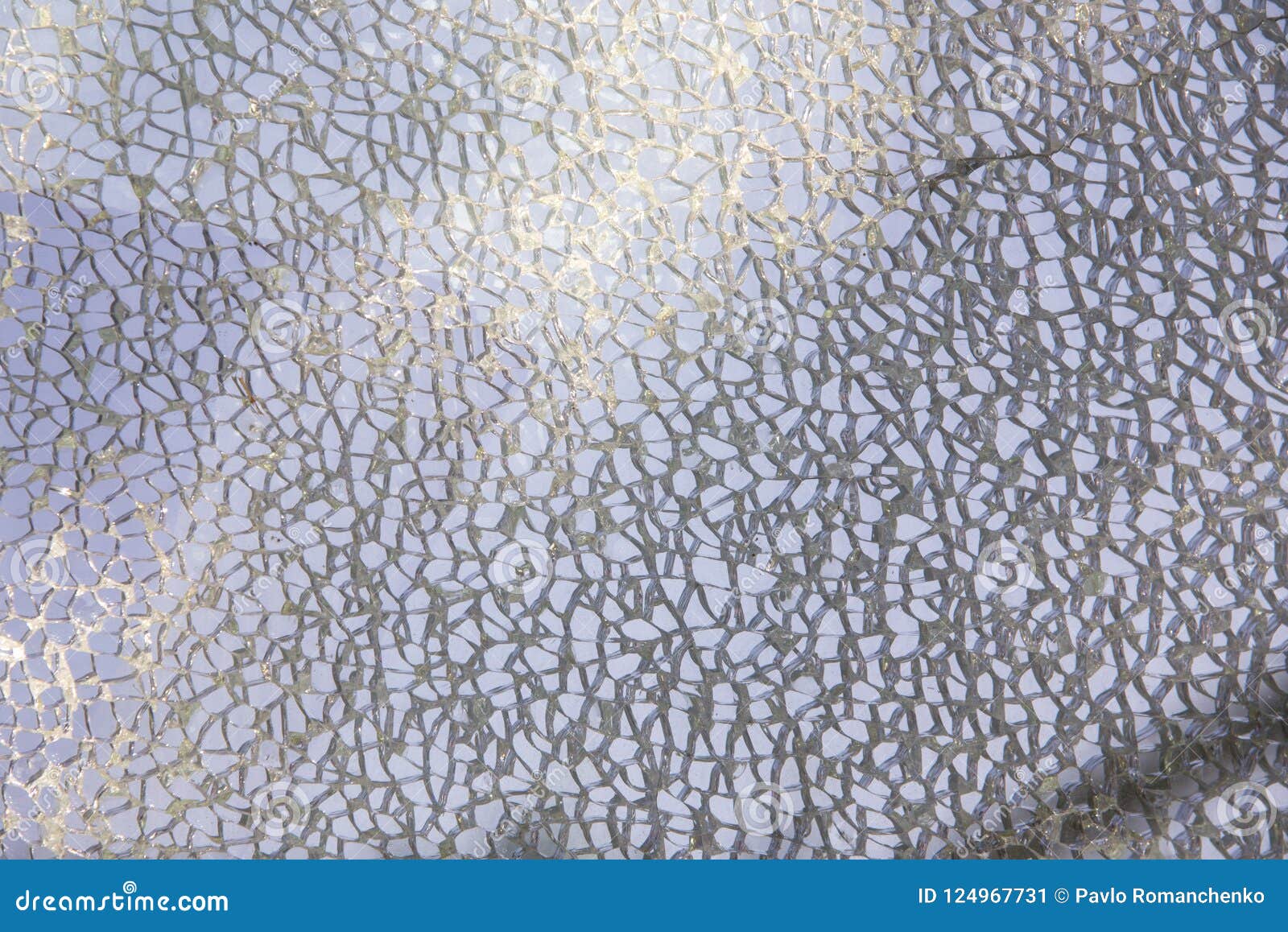 Split into Small Pieces of Glass, Background Stock Image - Image of ...