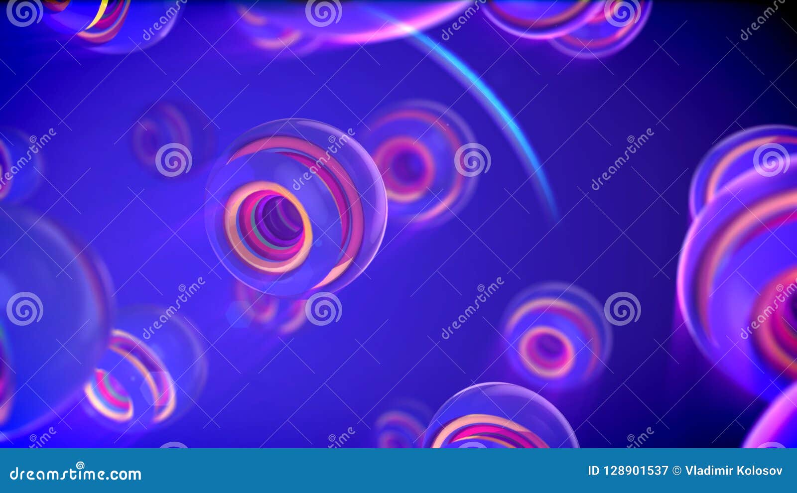 Split Spheres from Nested Balls Stock Illustration - Illustration of ...