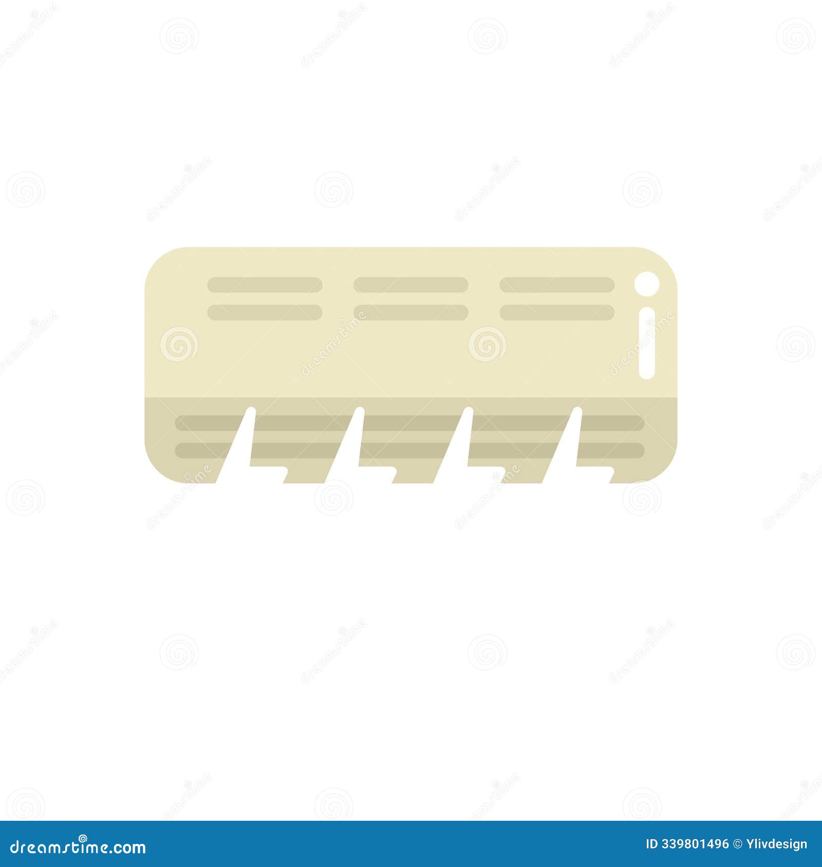 Split Air Conditioner Royalty-Free Cartoon | CartoonDealer.com #100287098