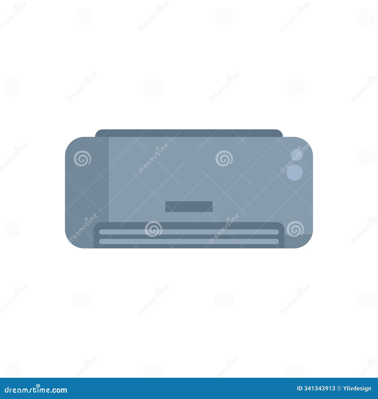 Split Air Conditioner Royalty-Free Cartoon | CartoonDealer.com #100287098