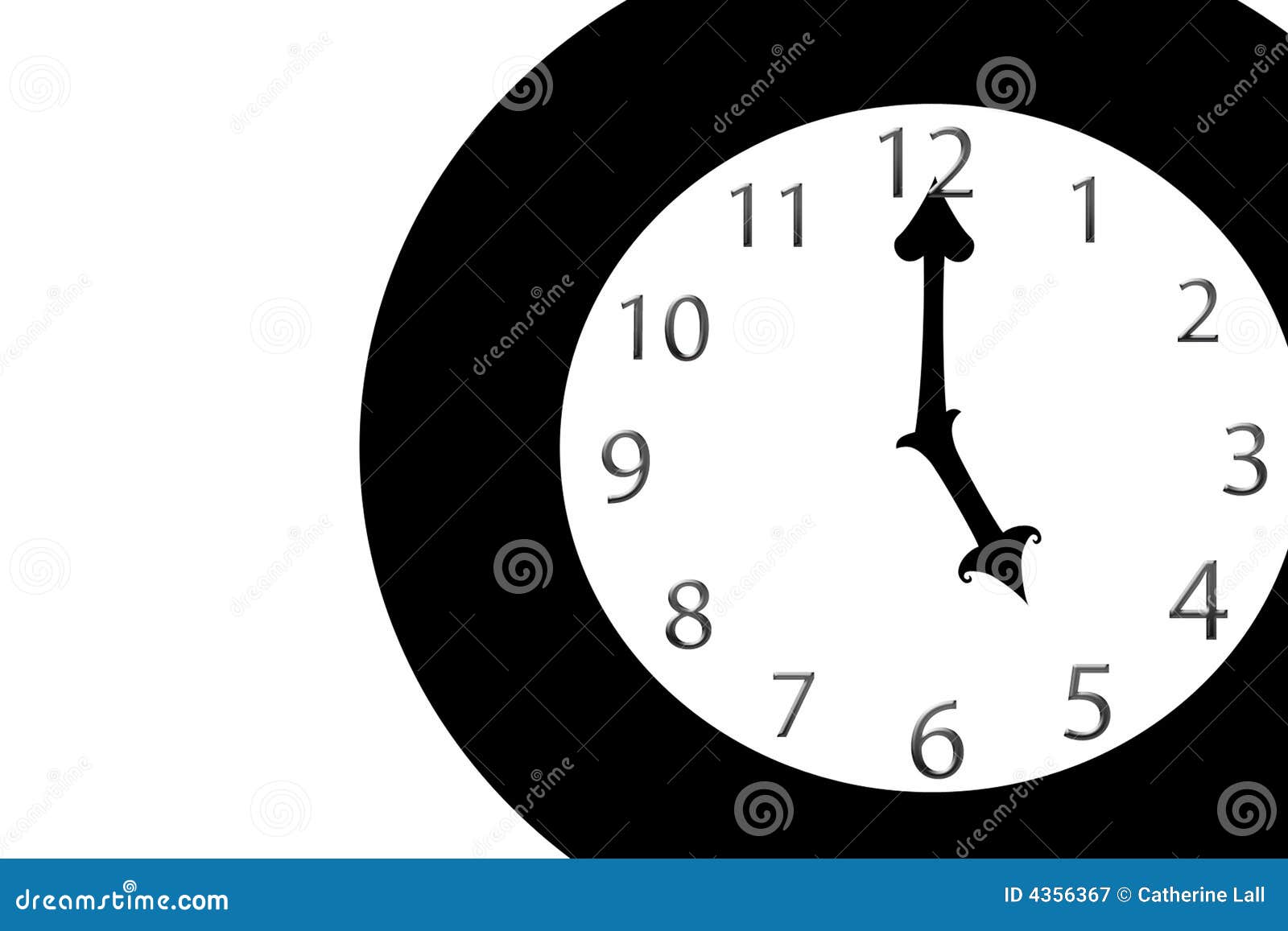 Split Time stock illustration. Illustration of midnight - 4356367