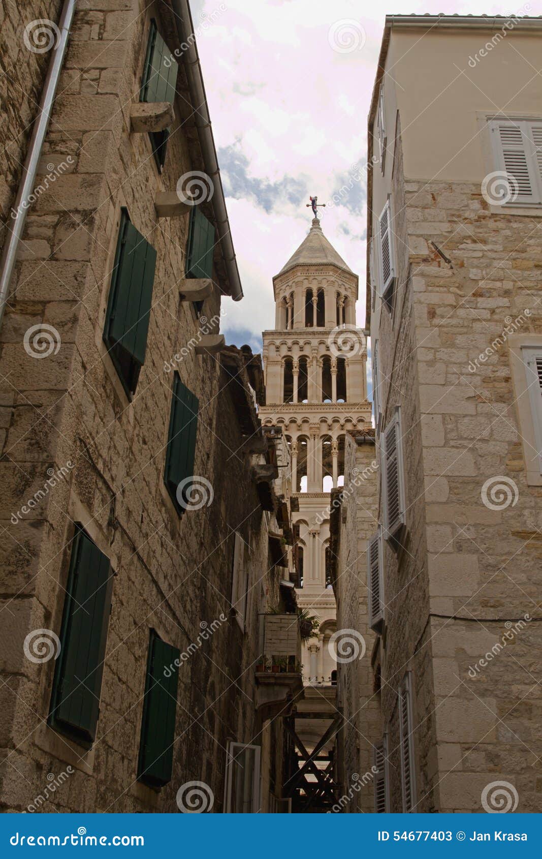 Split Tower 1 stock image. Image of croatia, tower, architecture - 54677403