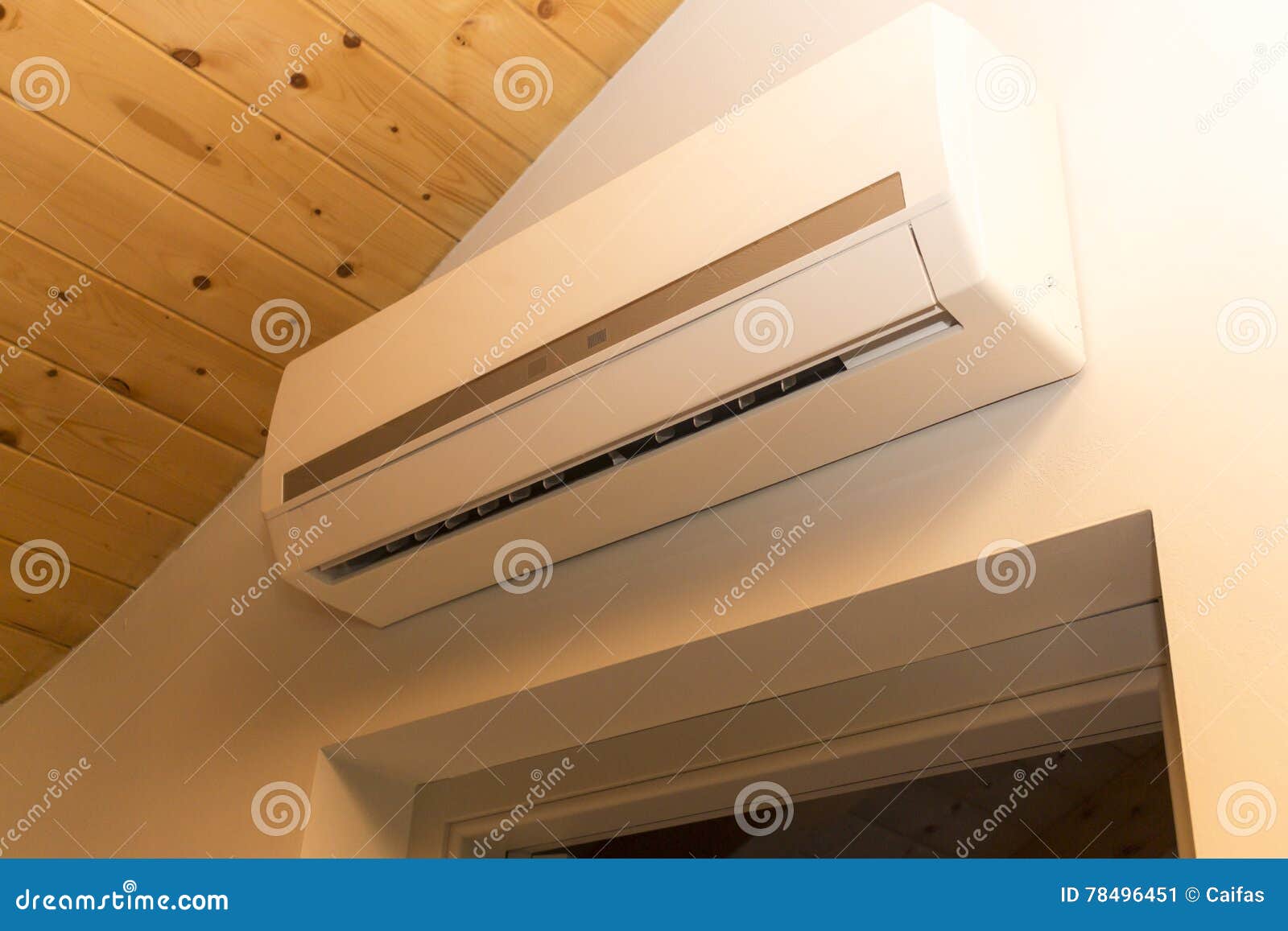 Split Unit for Conditioning, Heating and Cooling Stock Image - Image of ...
