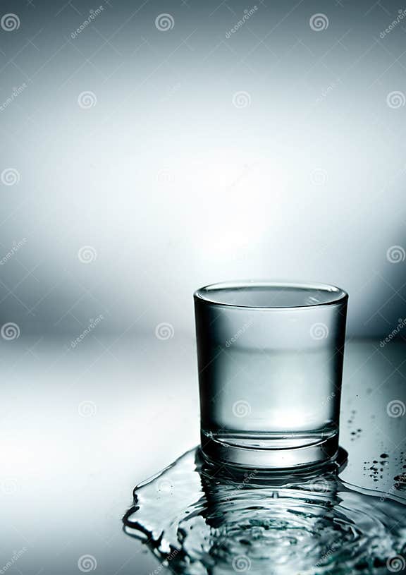 Split Water Glass stock image. Image of flowing, splashing - 6524609