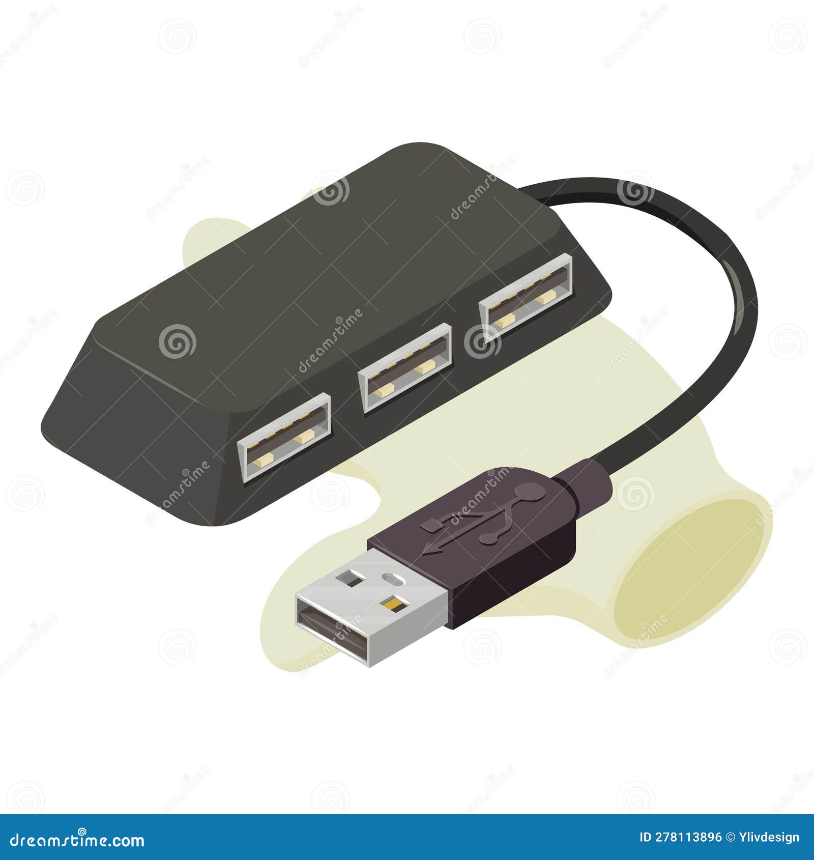 AC Splitter Icon Vector Illustration | CartoonDealer.com #254762004