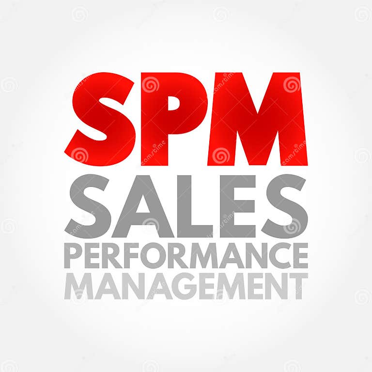 SPM - Sales Performance Management is a Suite of Operational and ...