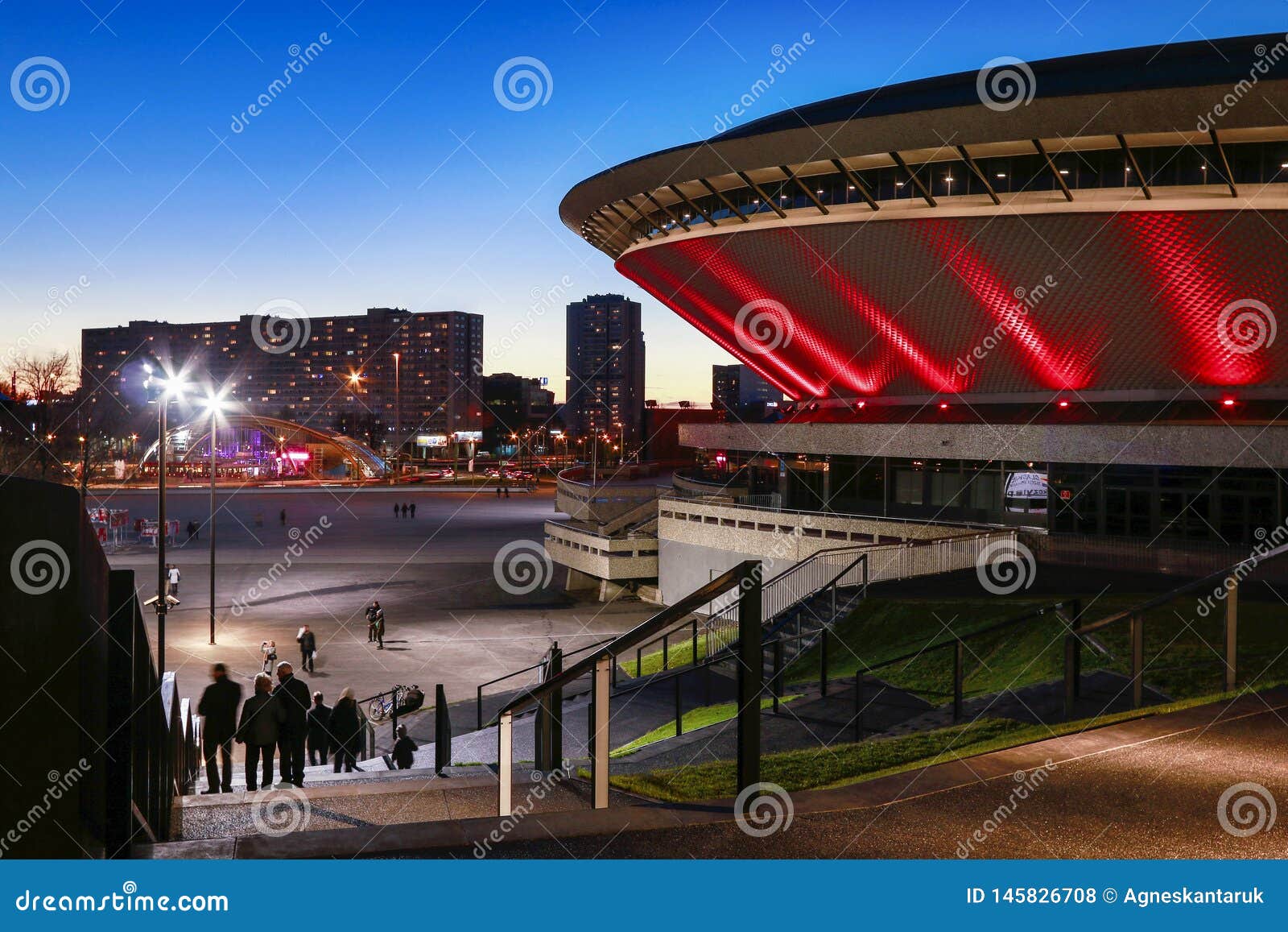 Spodek - a Multipurpose Arena Complex in Katowice, Poland Editorial ...