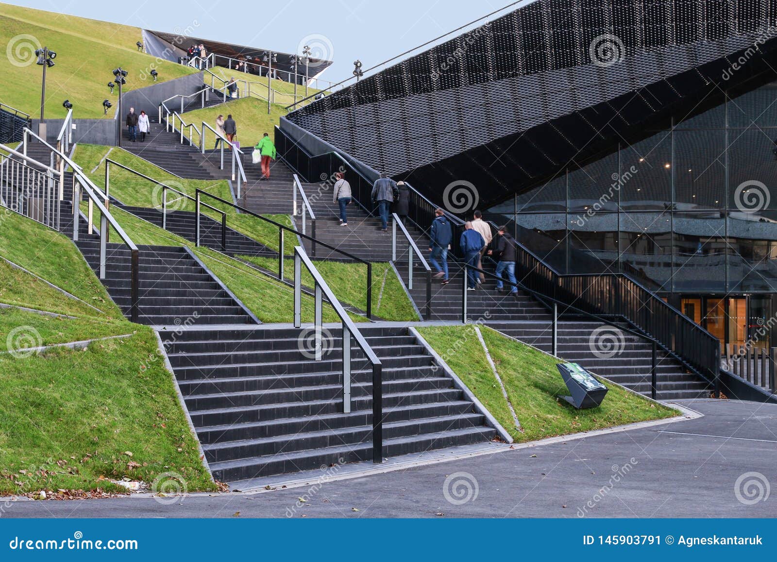 Spodek - a Multipurpose Arena Complex in Katowice, Poland Editorial ...