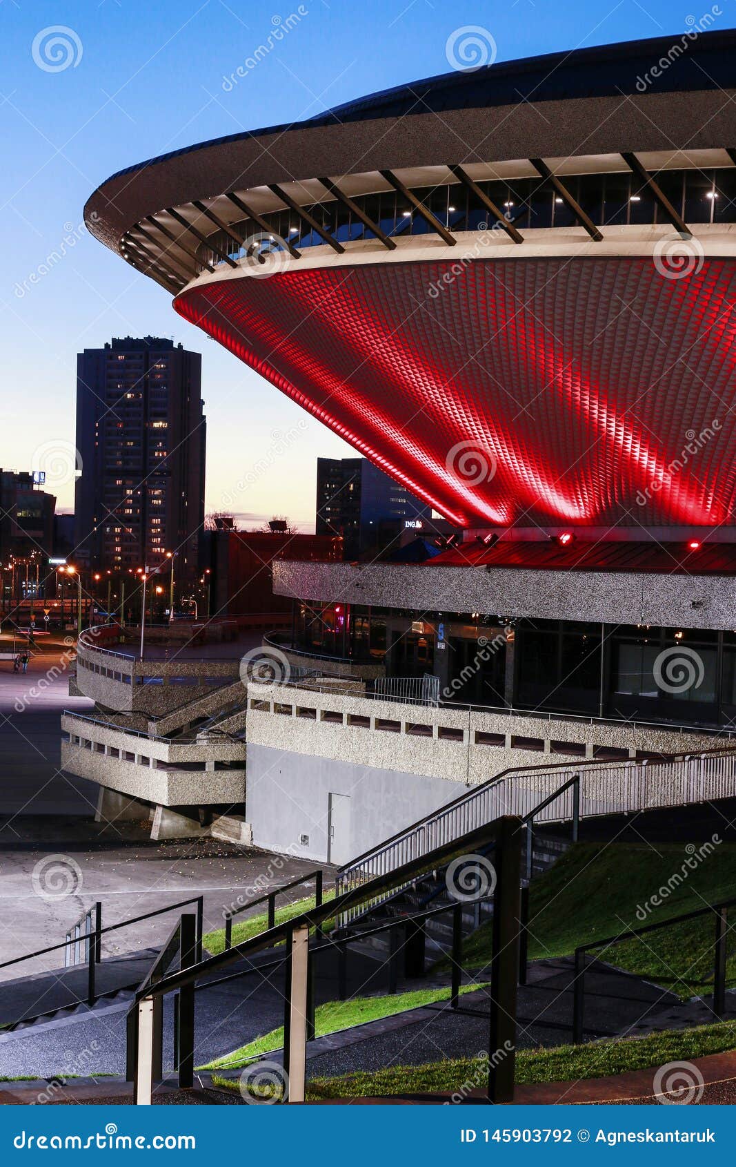 Spodek - a Multipurpose Arena Complex in Katowice, Poland Editorial ...