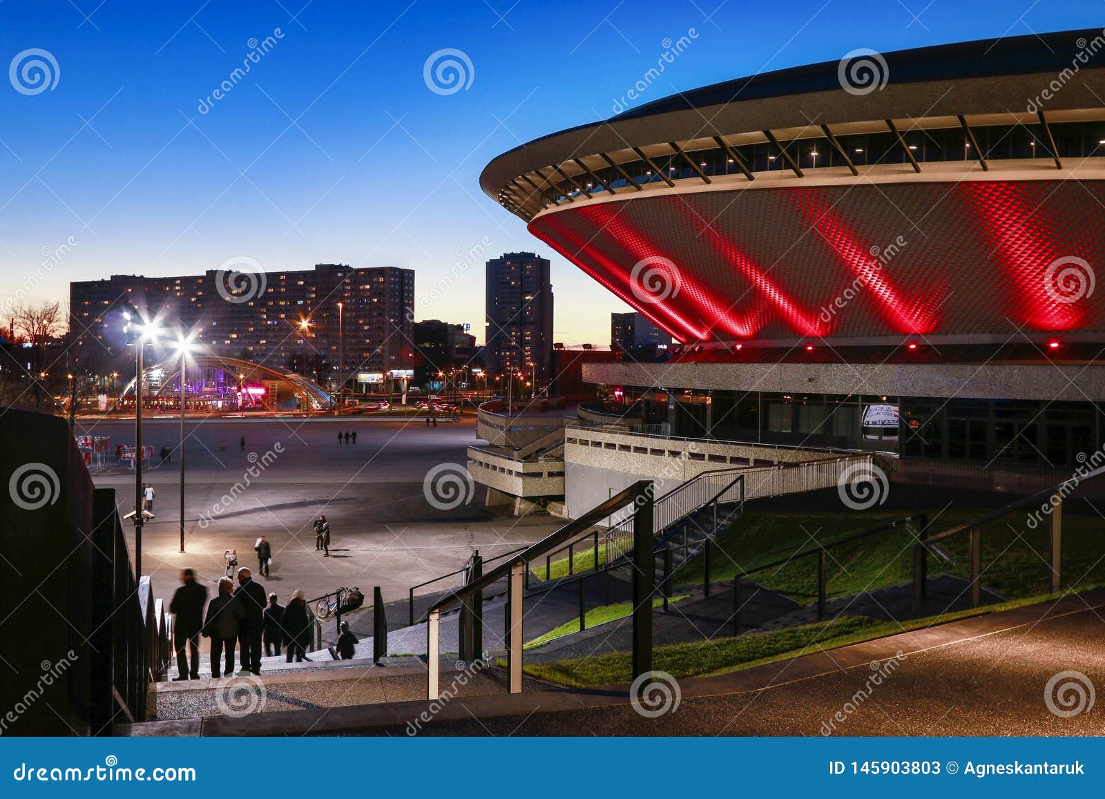 Spodek - a Multipurpose Arena Complex in Katowice, Poland Editorial ...